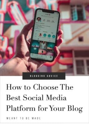 How to Choose The Best Social Media Platform for Your Blog - Meant To ...