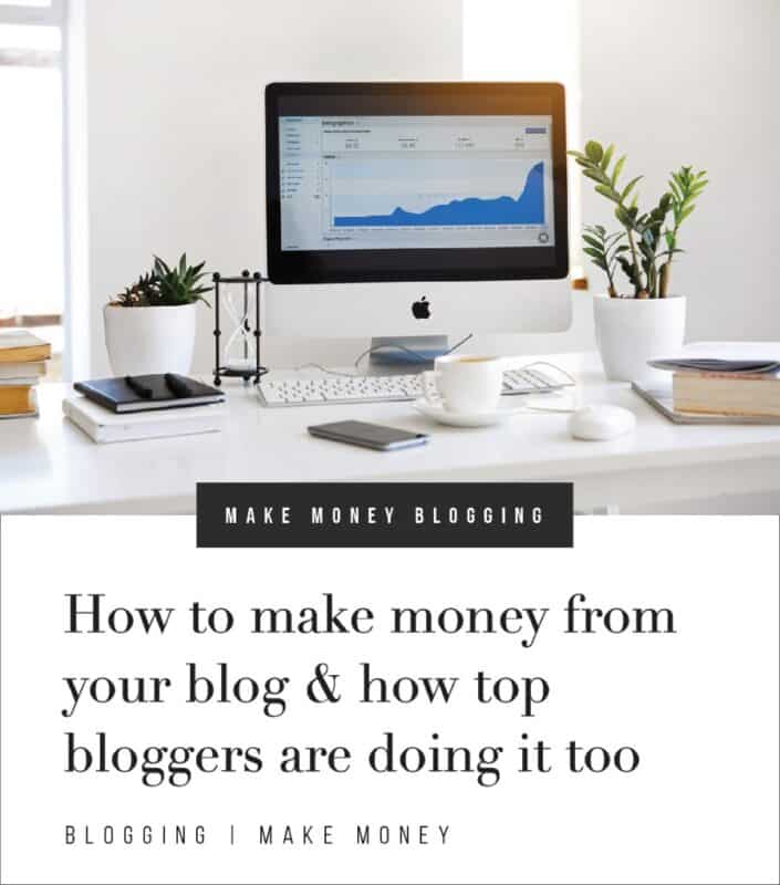 How to Make Money From Your Blog & How Top Bloggers are Doing it too