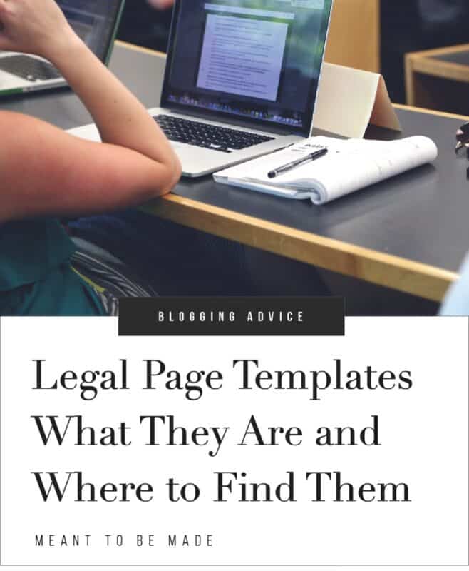 Legal Page Templates - What They Are and Where to Find Them - Meant To ...
