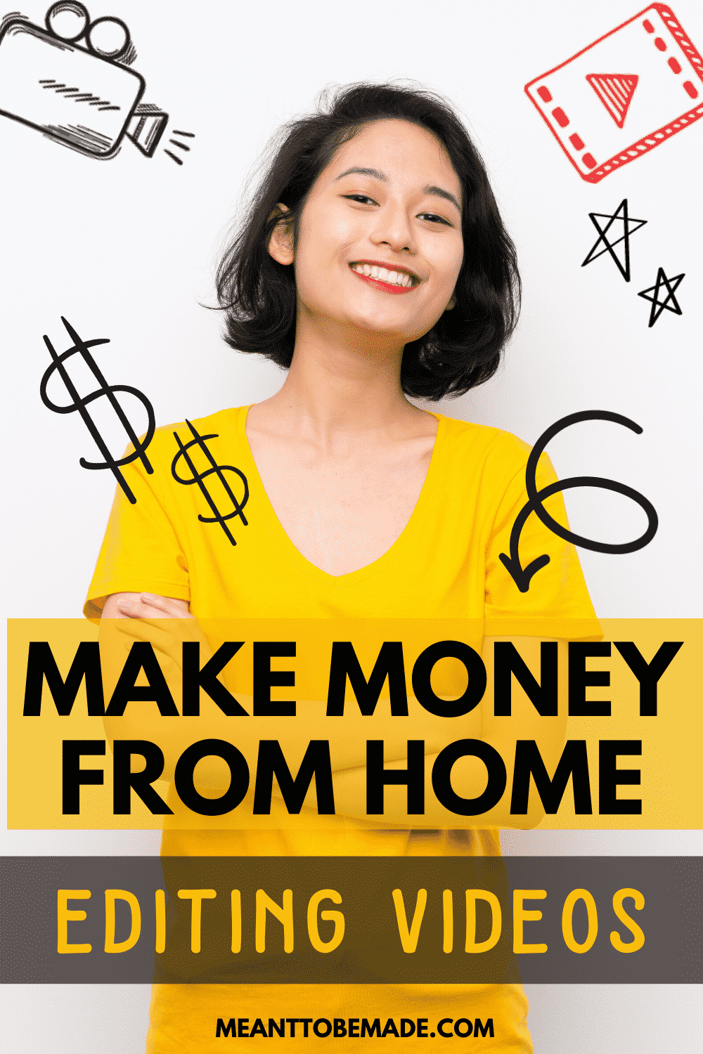 How to Make Money From Home Editing Videos - Meant To Be Made